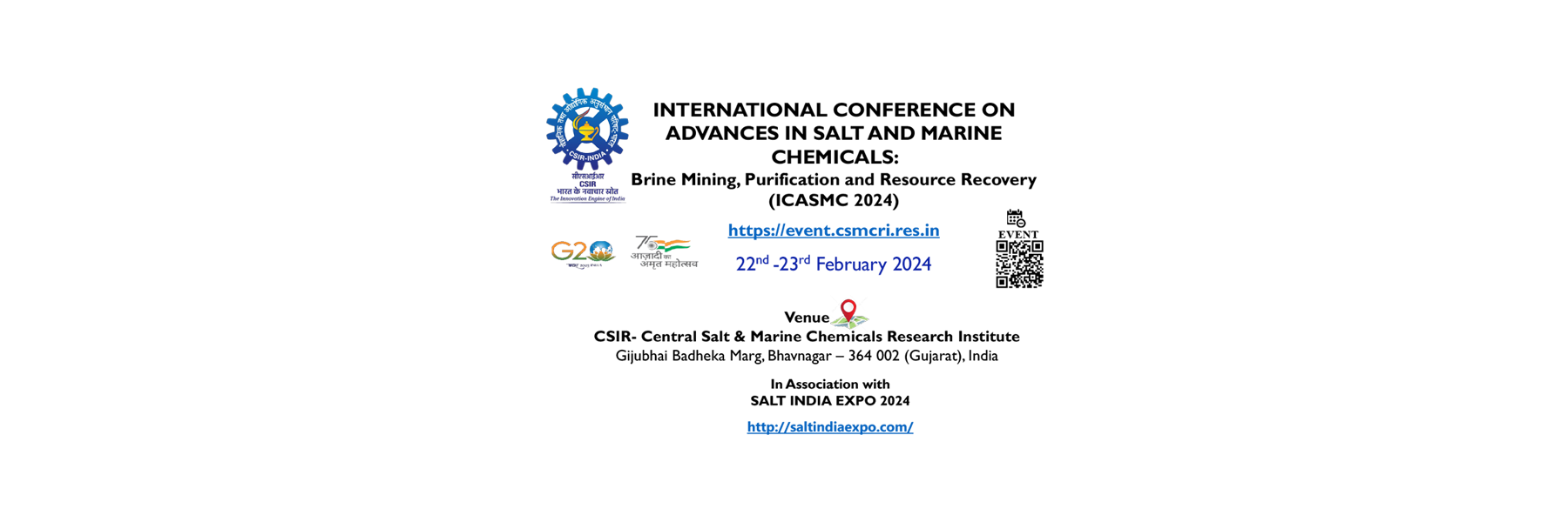 Home | CSIR-CSMCRI Bhavnagar